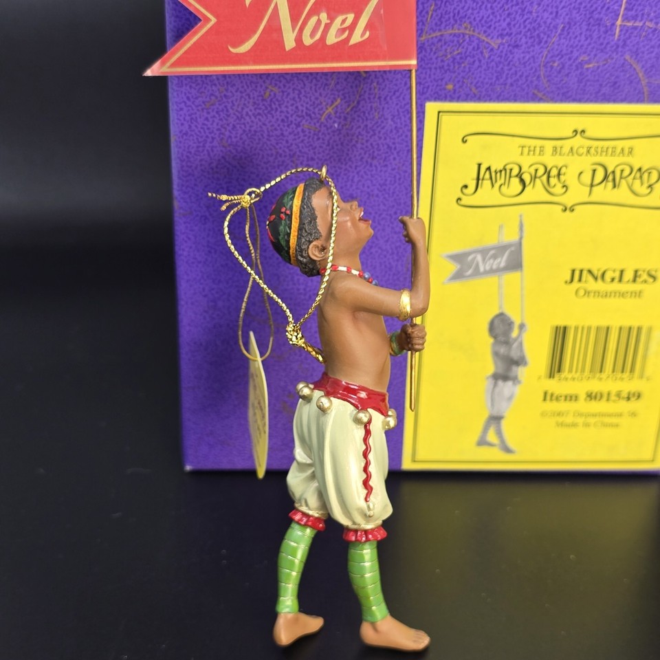 Thomas Blackshear Jamboree Parade "Jingles" Ornament - Ebony Visions ...