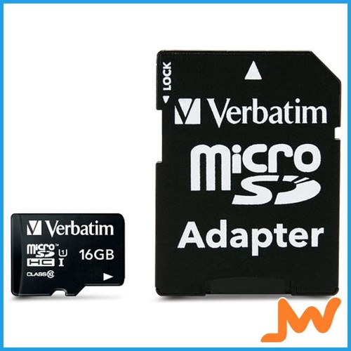 Verbatim Premium memory card 16 GB MicroSDHC Class 10 23942440826 ...