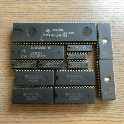 TI TMS9900 + 9901 + 9902 + 9904 + 8K x 8 SRAM + 8K x 8 EPROM IC Kit | eBay