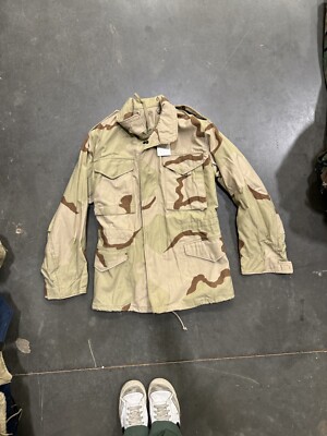 US Navy COLD WEATHER FIELD JACKET DESERT CAMOUFLAGE PATTERN EXTRA SMALL ...