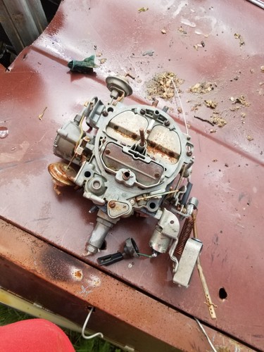 1975 Olds Rochester Quadrajet Carburetor 7045184 K6 4bbl Chevy ...
