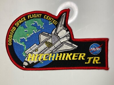 NASA SHUTTLE HITCHHIKER JR. GODDARD SPACE CENTER PATCH 6" | eBay