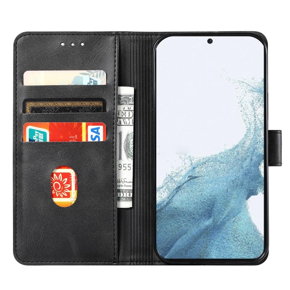 For Samsung Galaxy S8/S9/S10 Plus/N8 Leather Phone Case Pocket Wallet ...
