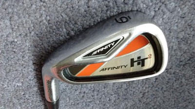 Affinity HT2 Stainless # 6 Iron = (LEFT HAND) | eBay
