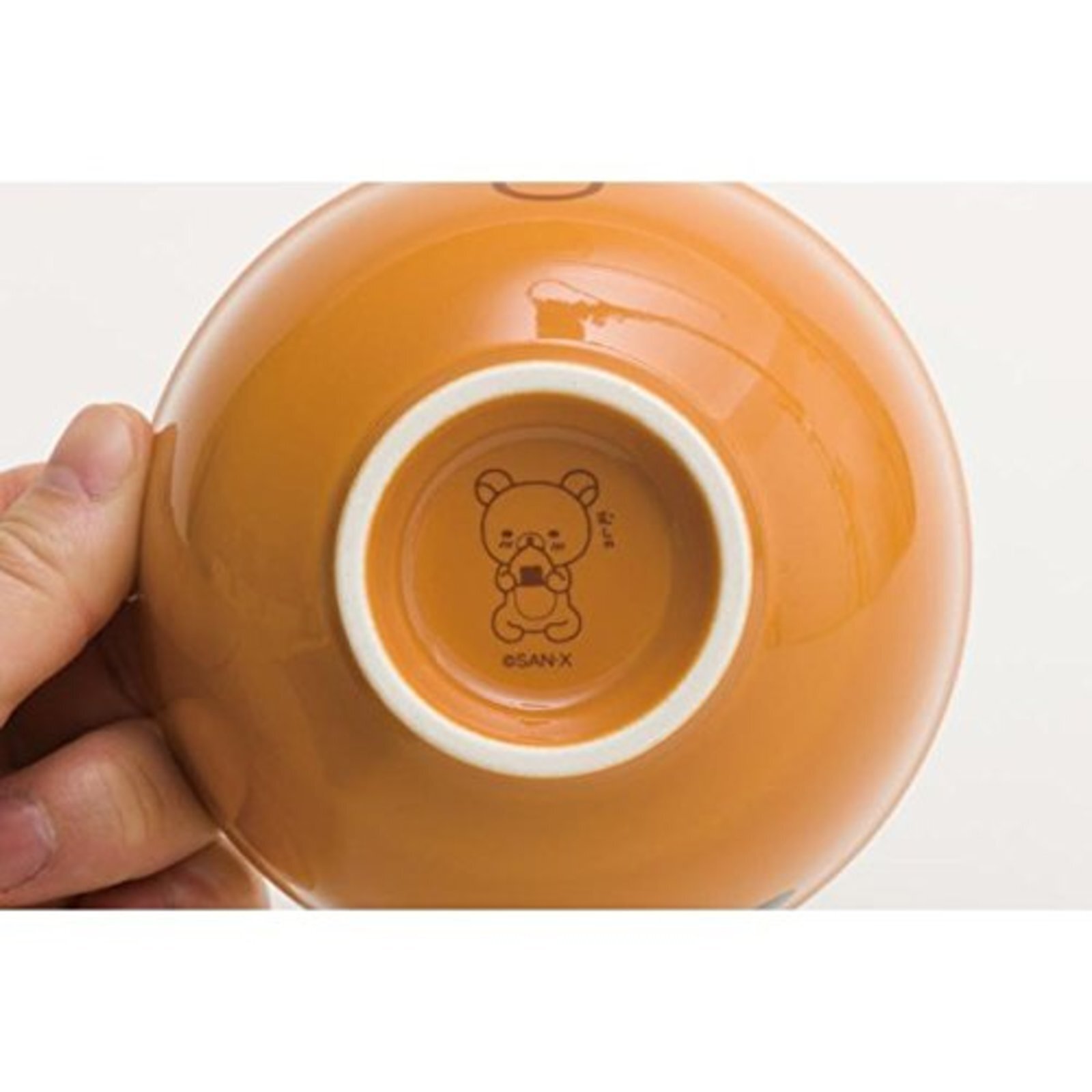 Rilakkuma Happy life with Rilakkuma Pottery Bowl Rilakkuma TK03601 w ...