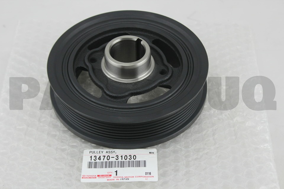 1347031030 Genuine Toyota PULLEY, CRANKSHAFT 13470-31030 | eBay