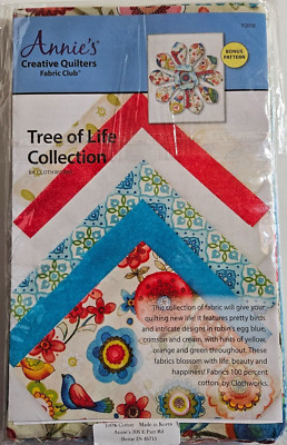 Annie's Creative Quilters Fabric Club Bundle of 6 Fat Quarters ...