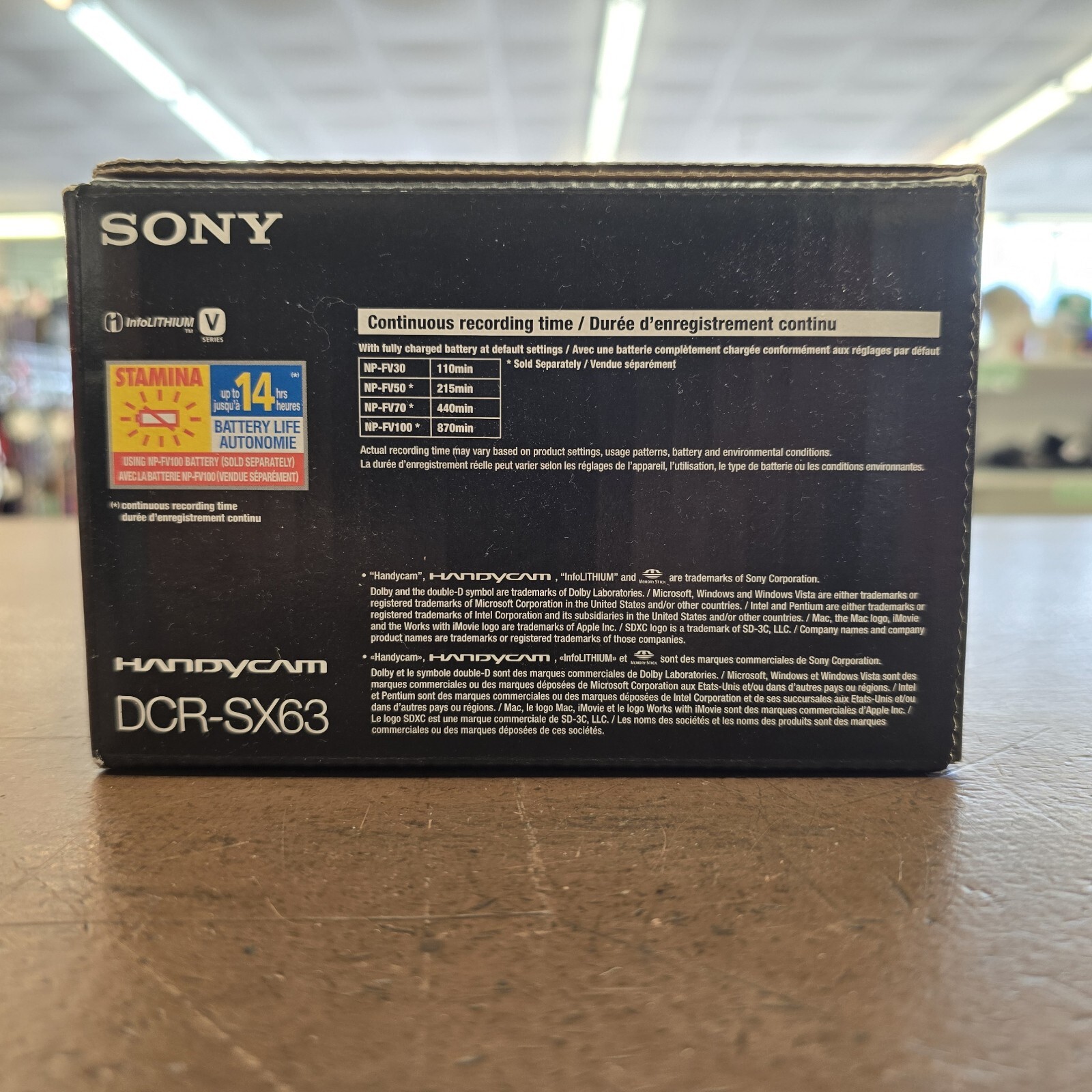 Sony DCR-SX63 16 GB Camcorder - Silver for sale online | eBay