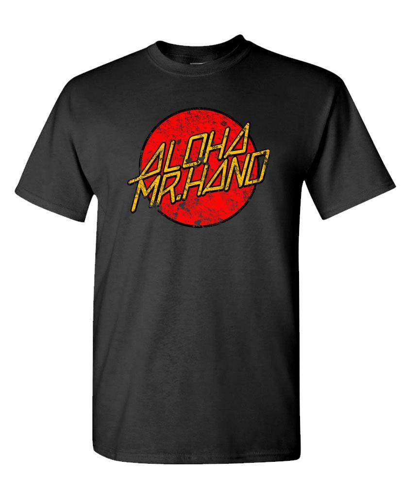 ALOHA MR. HAND - Unisex Cotton T-Shirt Tee Shirt | eBay