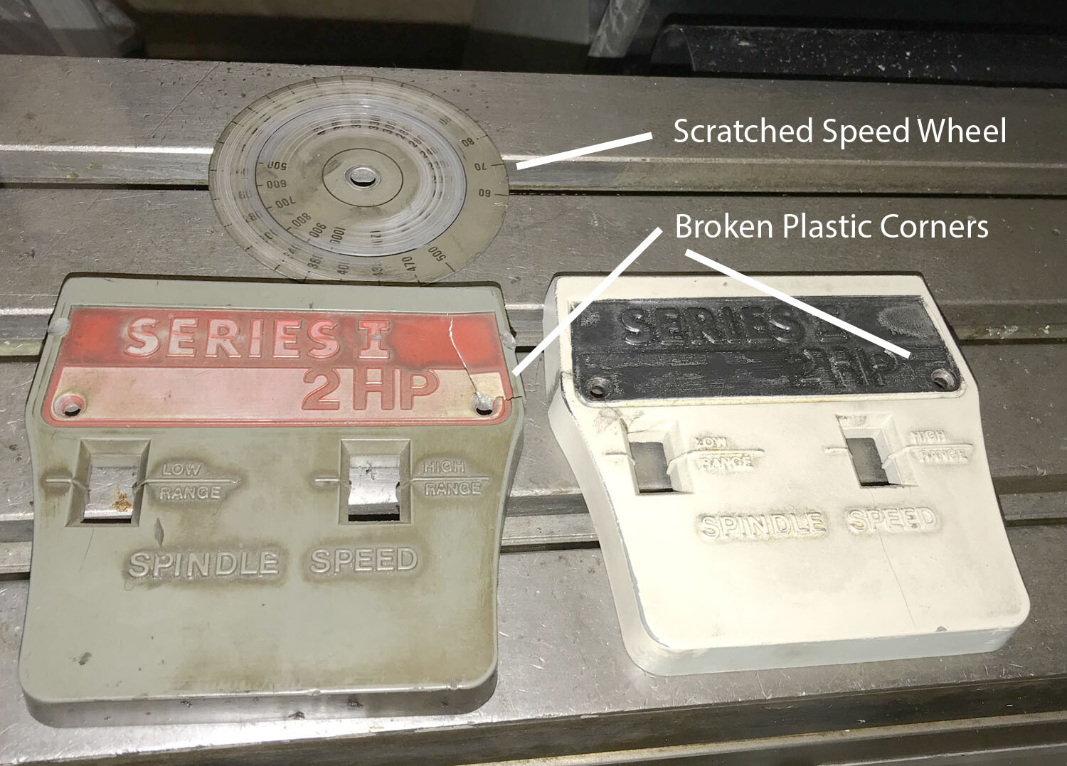 Bridgeport Vari Speed Spindle Speed Cover - CNC 6061 Billet Aluminum | eBay