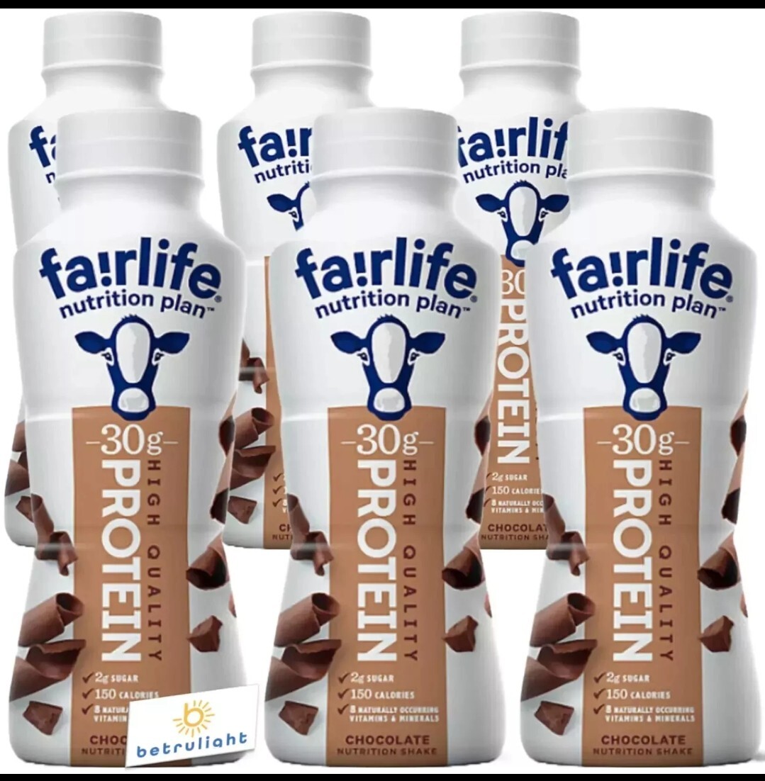 Fairlife Nutrition Plan 30g Protein Shake, Chocolate (11.5 fl. oz., 6 ...