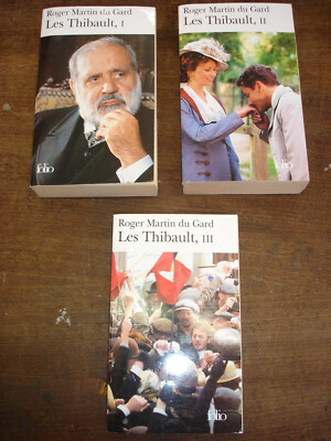 LES THIBAULT Tome 1 + Tome 2 + Tome 3- Martin du Gard- Lot de 3 livres ...