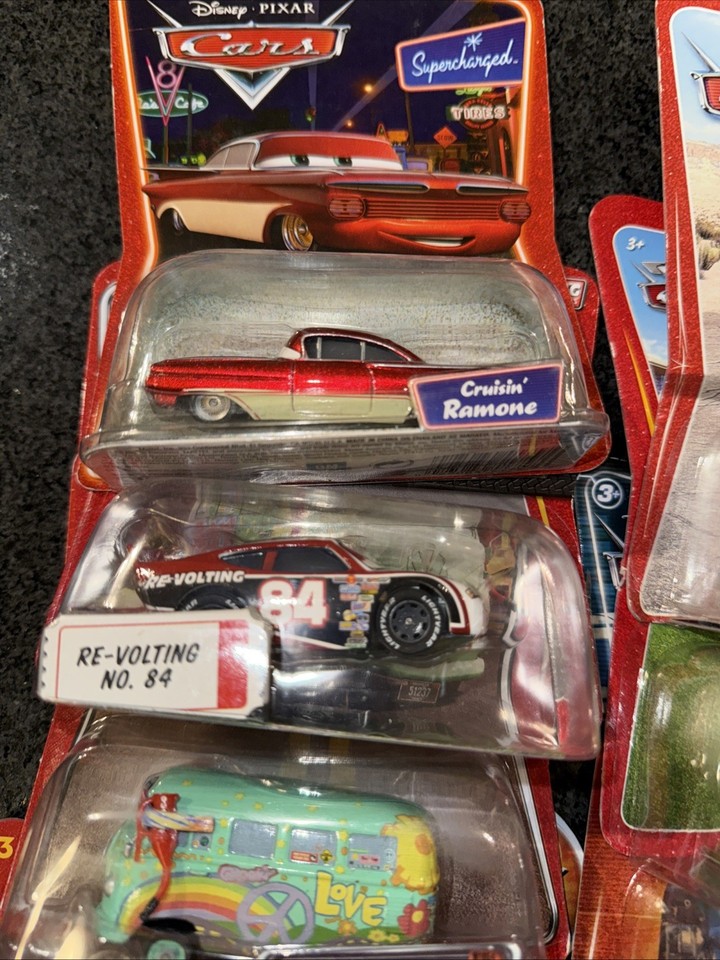 Disney Pixar cars Chuki, Leak Less, Chief Rpm, Hamm Lot of 14 ...