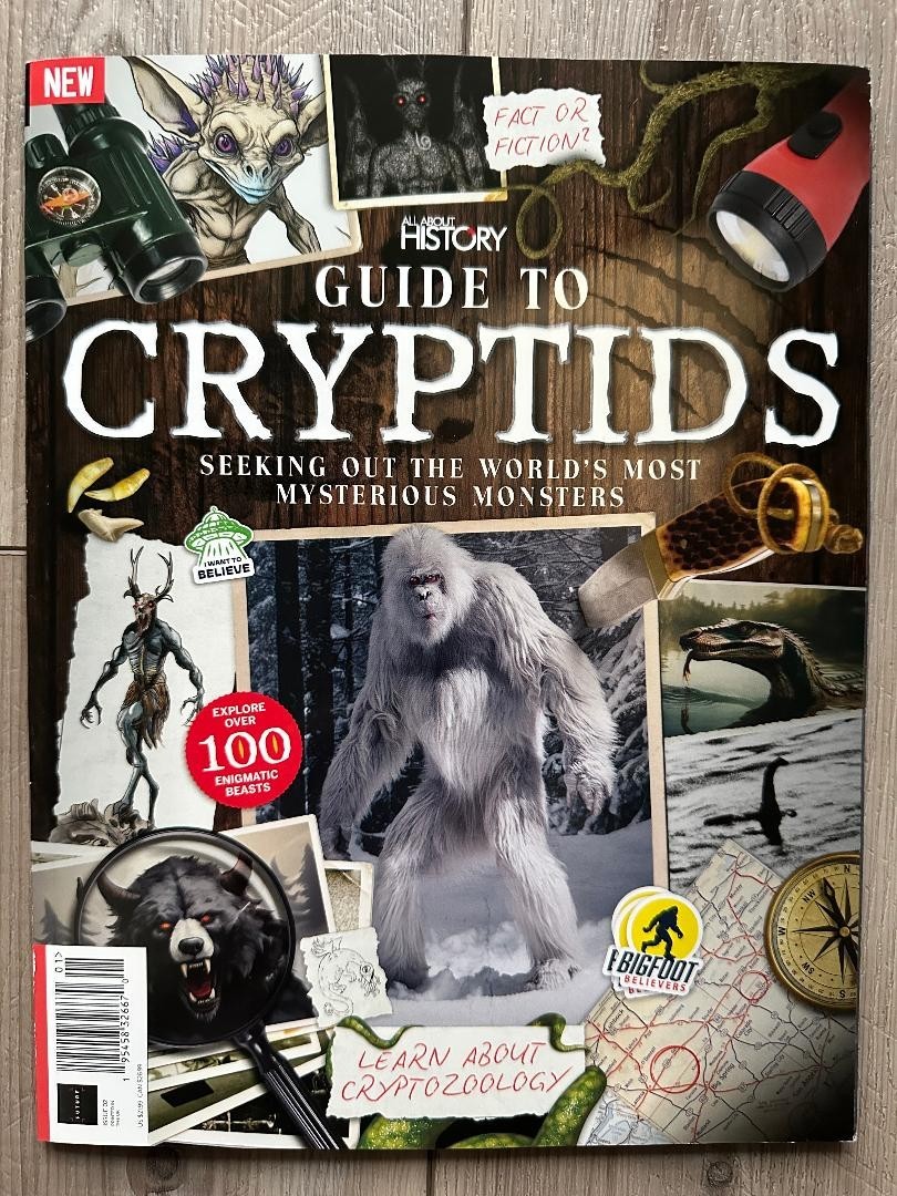 2025 GUIDE TO CRYPTIDS All About History SPECIAL EDITION Mysterious ...