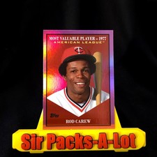 2025 Topps Update Series - Most Valuable Rod Carew #MV-29 Gold Foil /50 ...
