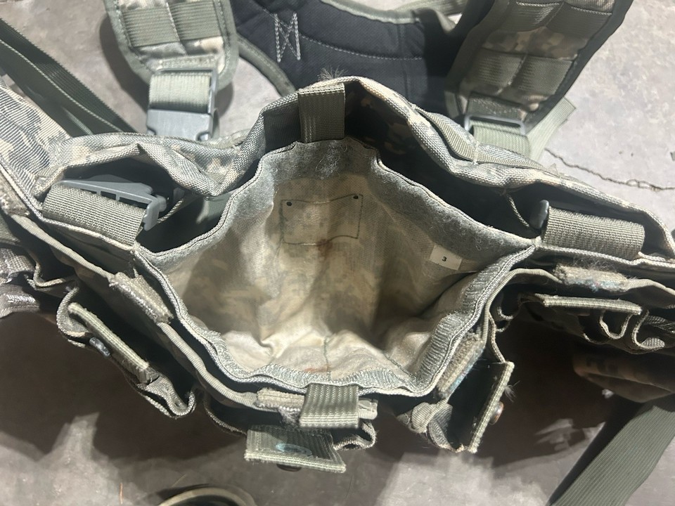 Tactical Tailor ACU/UCP MAV Load Bearing Chest Rig With Pouches, Yoke ...