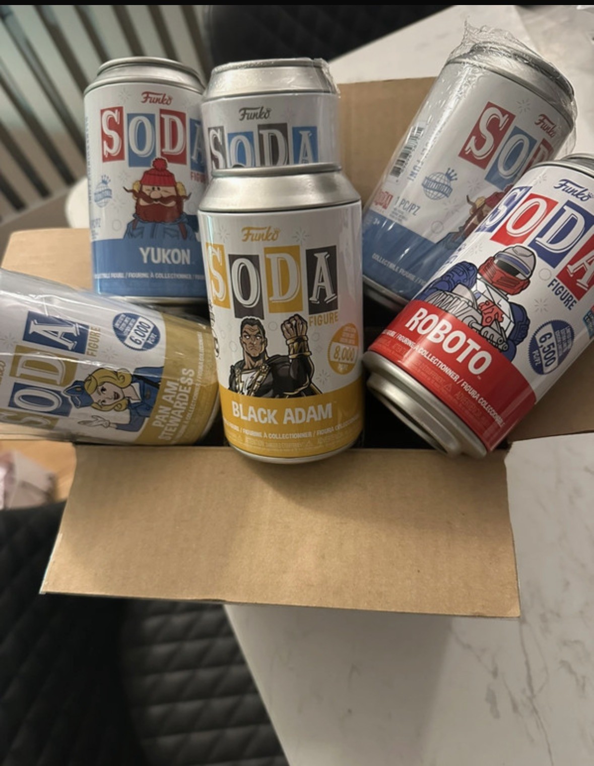 POP! Funko Soda x 6 seal open but figure not open | eBay UK