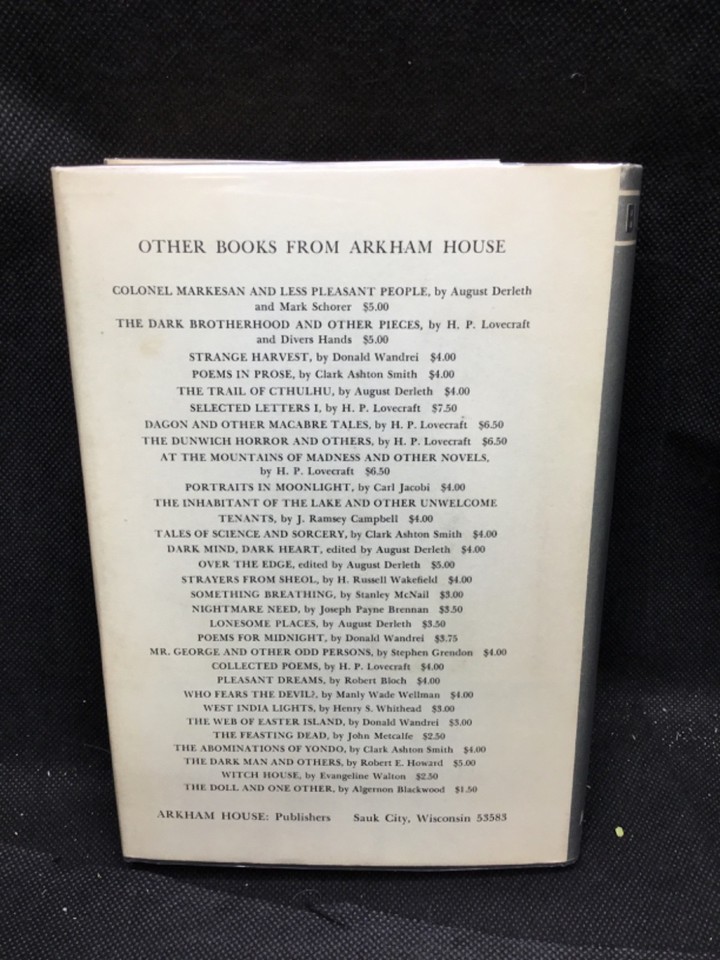 Black Medicine SIGNED Arthur J Burks [Arkham House 1966] Weird Tales | eBay