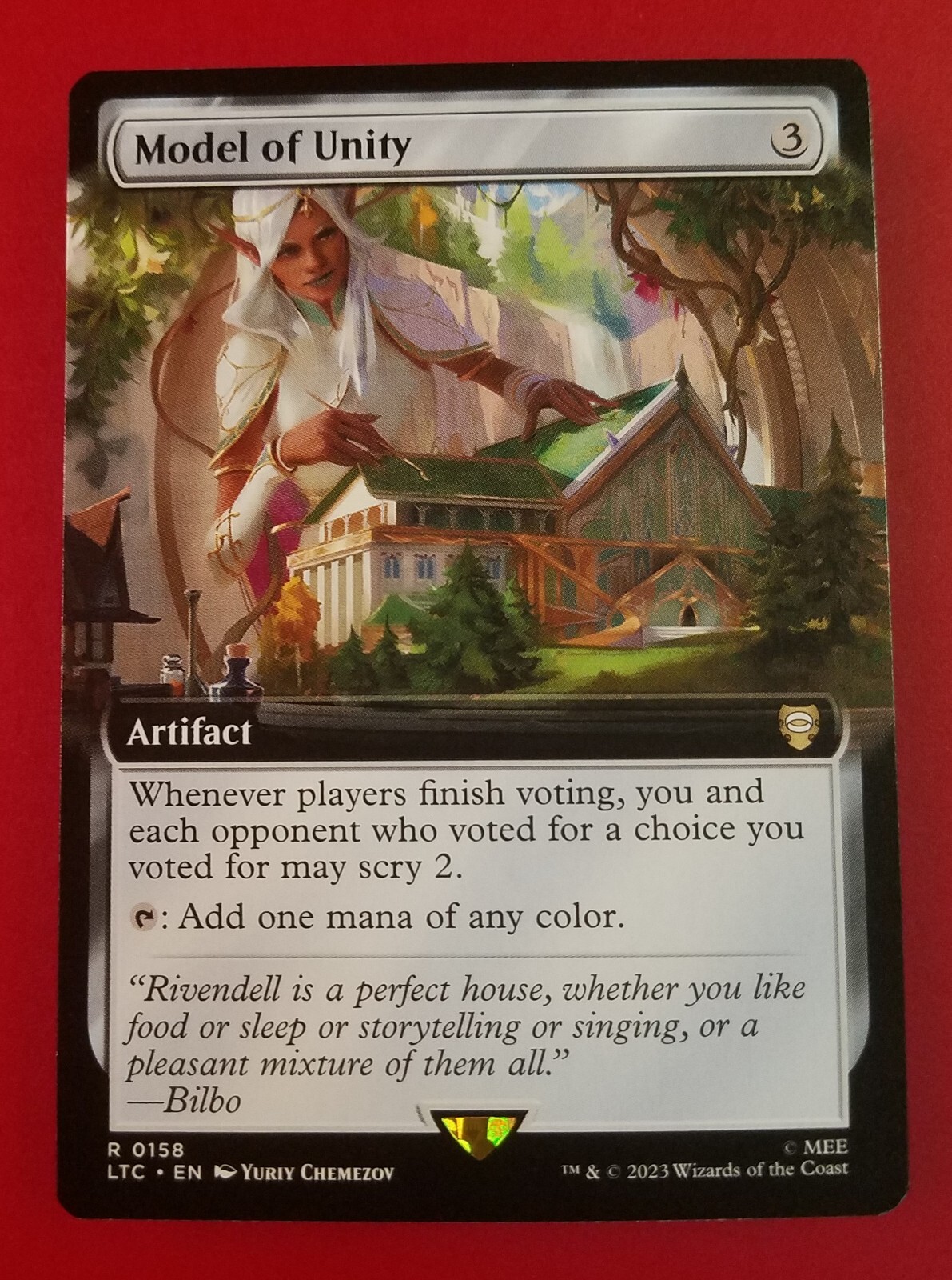 1x Model of Unity | Extended | LTC: Middle-Earth Commander | MTG Magic ...