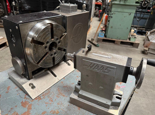 Haas HRT-210 CNC Servo Rotary Table 4TH Axis With Tailstock | eBay
