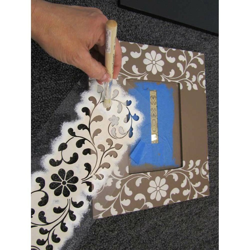 Indian Inlay Stencil - Designs for Inexpensive DIY Bone Inlay Furniture ...