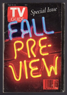 1993 LAS VEGAS,NEVADA FALL PREVIEW TV GUIDE FAMILY MATTERS LIVING ...