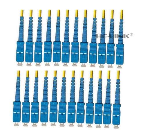 400M SC-SC Outdoor Armored Singlemode 24 Strands Fiber Patch Cord | eBay