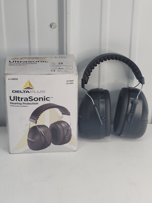 Delta Plus - welHB-650 - Delta Plus UltraSonic Earmuff NEW IN BOX k11 ...