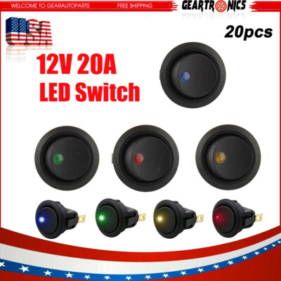 Rocker - 12 Volt Rocker Switch