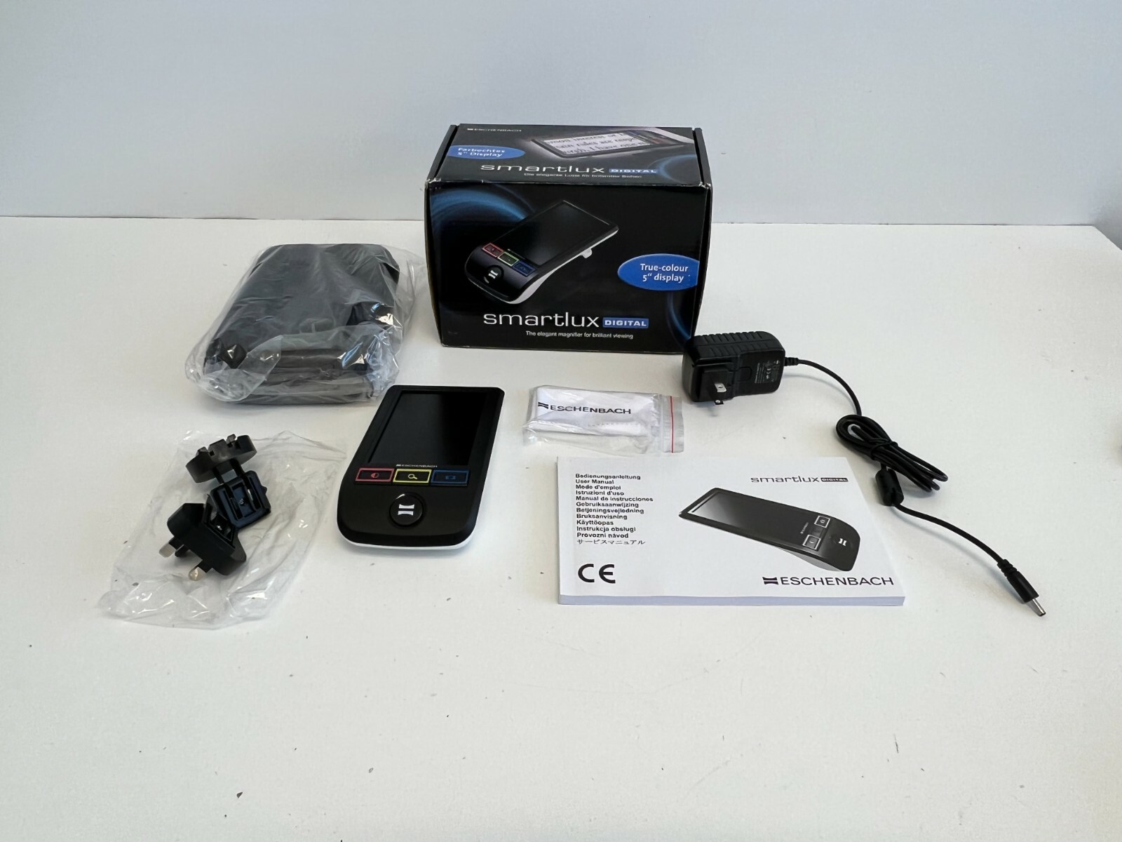 PP27: ESCHENBACH SMARTLUX 16501 DIGITAL PORTABLE VIDEO MAGNIFIER 5-12X ...