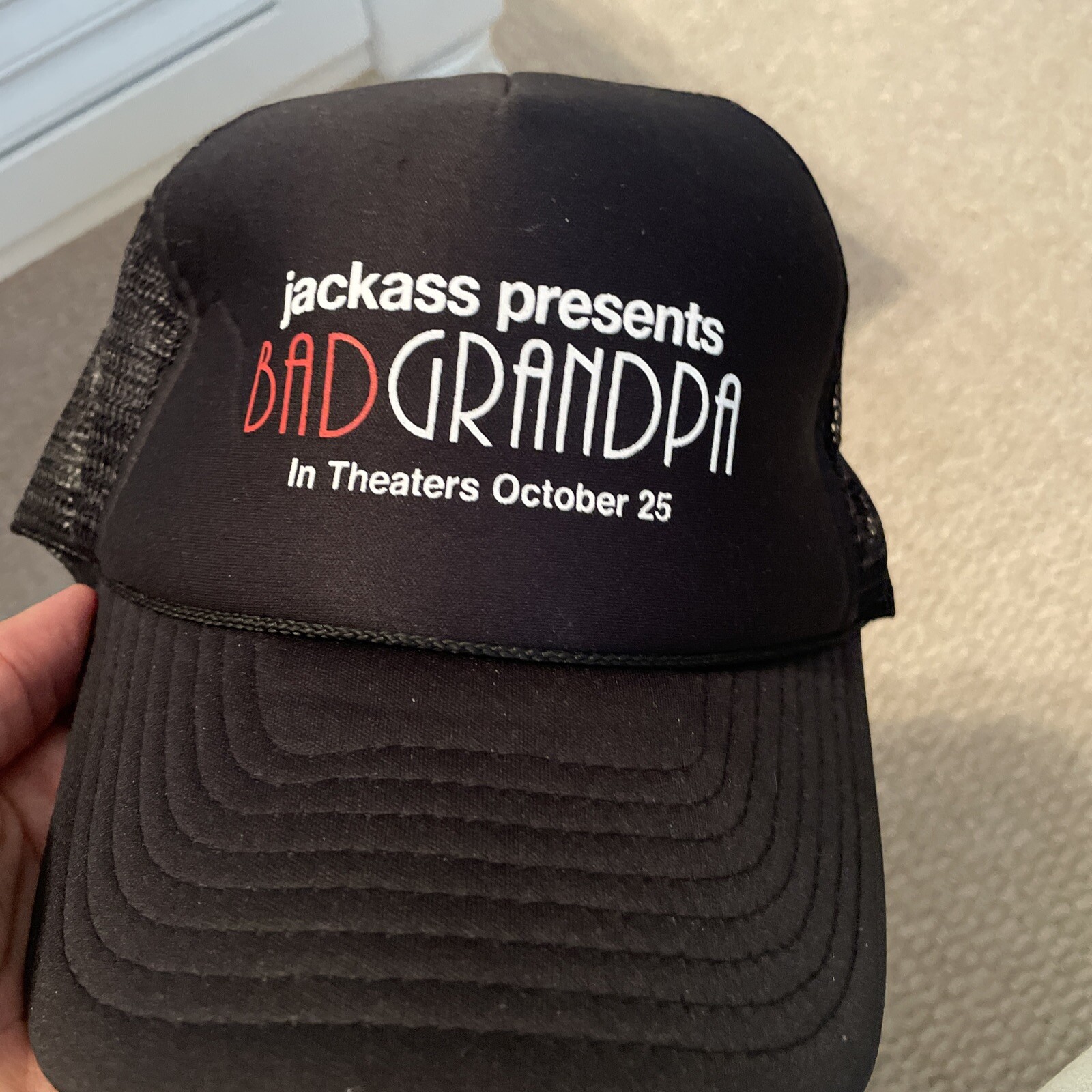 bad grandpa snapback trucker hat jackass | eBay