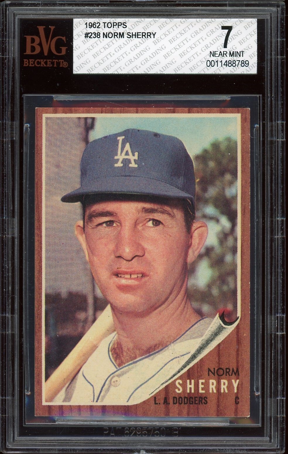 1962 Topps Baseball #238 Norm Sherry BVG 7 | eBay