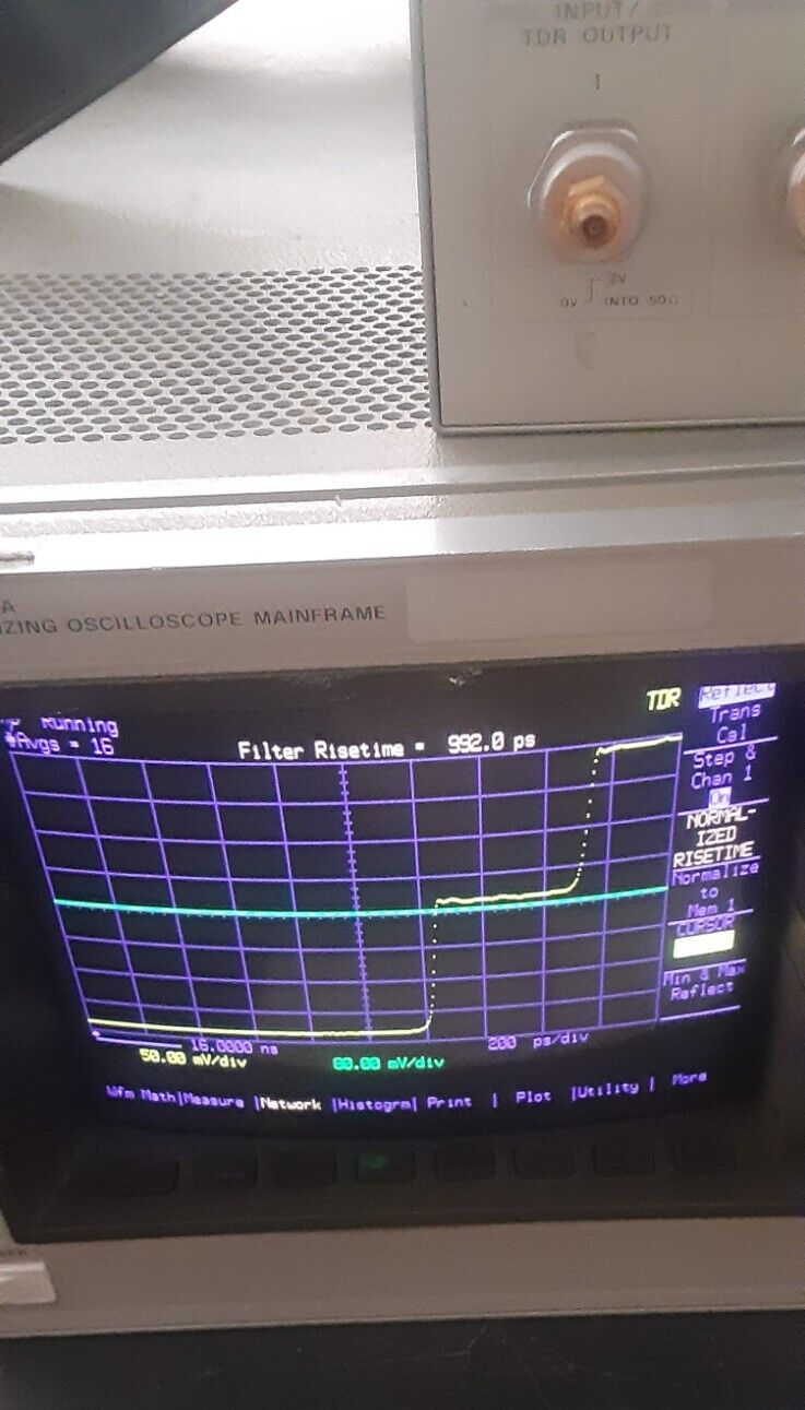 HP 54120T 20 GHz Sampling Oscilloscope TDR TESTED! With Test set ...