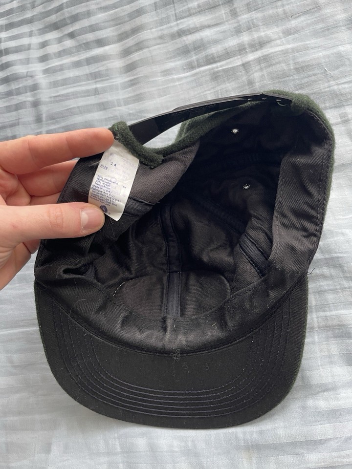 Vintage Woolrich Classic Wool Hat Snap Back K-Products Green 70s Cap ...