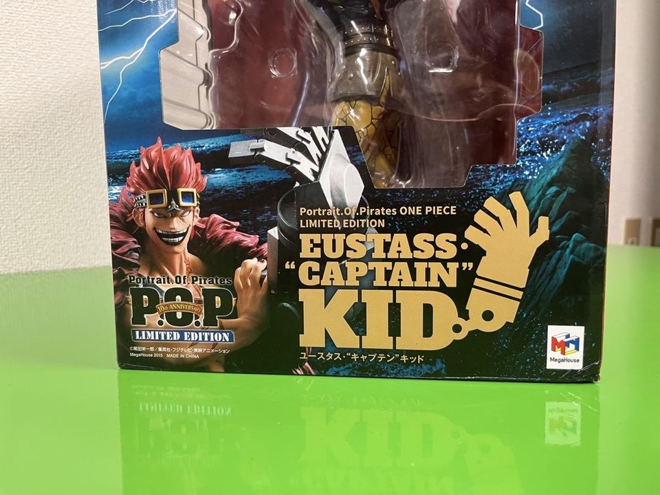 One Piece POP Limited Edition Eustace Captain Kid Figure 1/8 Scale New ...