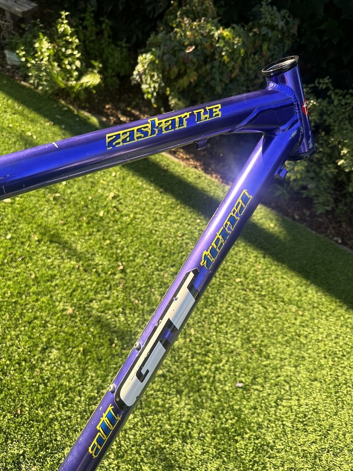 GT Zaskar Old School MTB Frame 18” With XTR Parts + | eBay