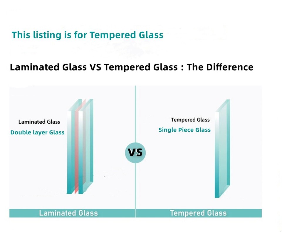 Passenger/Right Side Front Door Window Glass Tempered For 1999-2006 ...