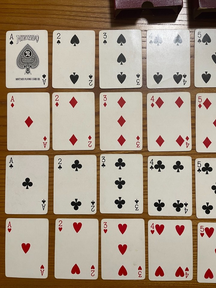 Super Rare!!!!! Vintage!!! 40s? Nintendo Playing Cards Deck - Napoleon ...