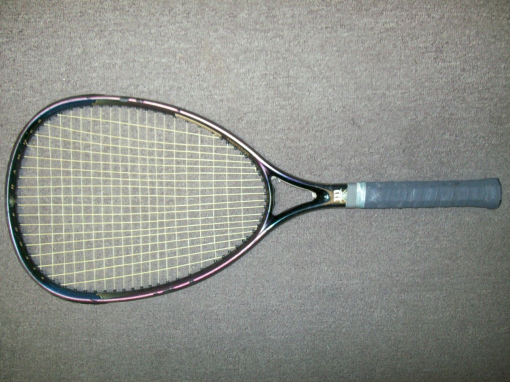 Wilson Sledge Hammer 3.8 OS 110 4 3/8 grip Tennis Racquet | eBay