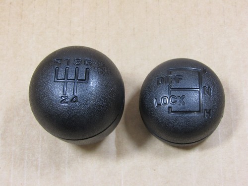 Land Rover Defender LT77 Gearbox & Transfer Diff Lock Gear Knob Set ...