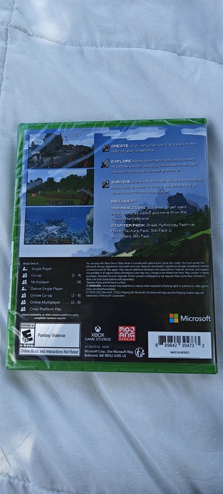 Minecraft Starter Collection - Xbox One. Starter Pack With 700 ...