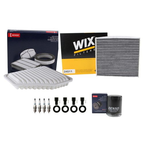Denso Tune Up Kit NGK 4 Spark Plugs & Boots Kit for Scion xB 2.4L L4 ...