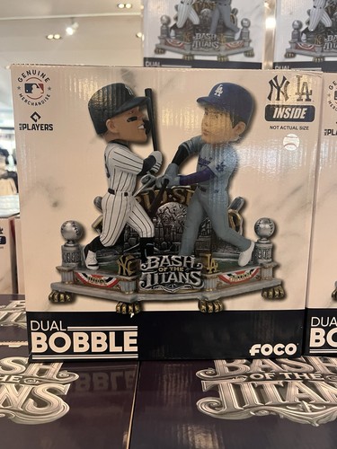 Aaron Judge Shohei Ohtani World Series Dual Battle Bobblehead MLB ...