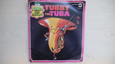 Peter Pan Records TUBBY THE TUBA 45rpm EP 60s | eBay