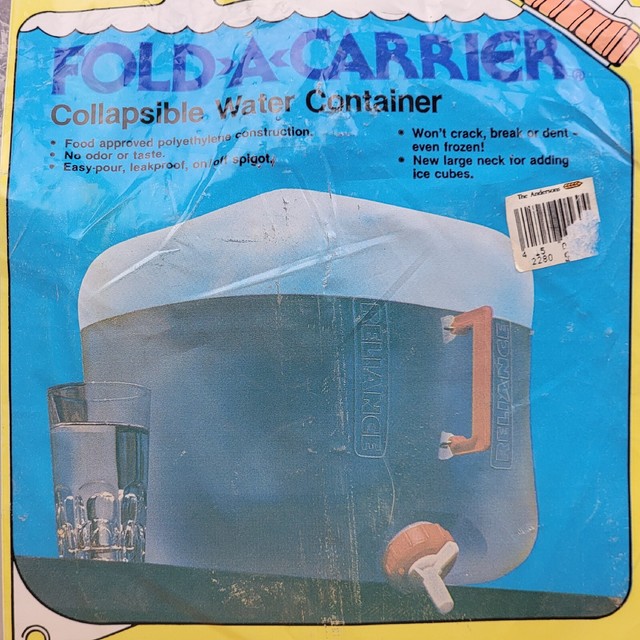 Reliance 5 Gallon Fold a Carrier Collapsible Jug for sale online | eBay