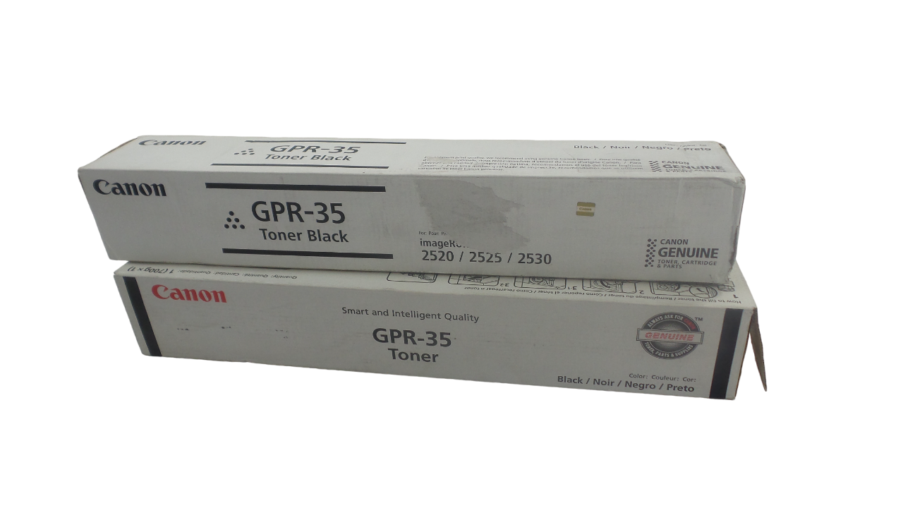 Lot of 2 Canon GPR-35 (2785B003) Black Toner Cartridge - Free shipping ...