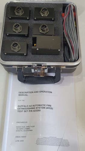 Kidde Dual Spectrum AFES Test Set for Buffalo A2 MPCV Valve & Source ...