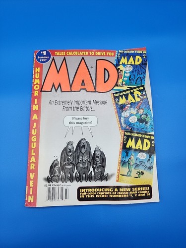 MAD Magazine Full Color Reprint Number 1 Summer 1997 | eBay
