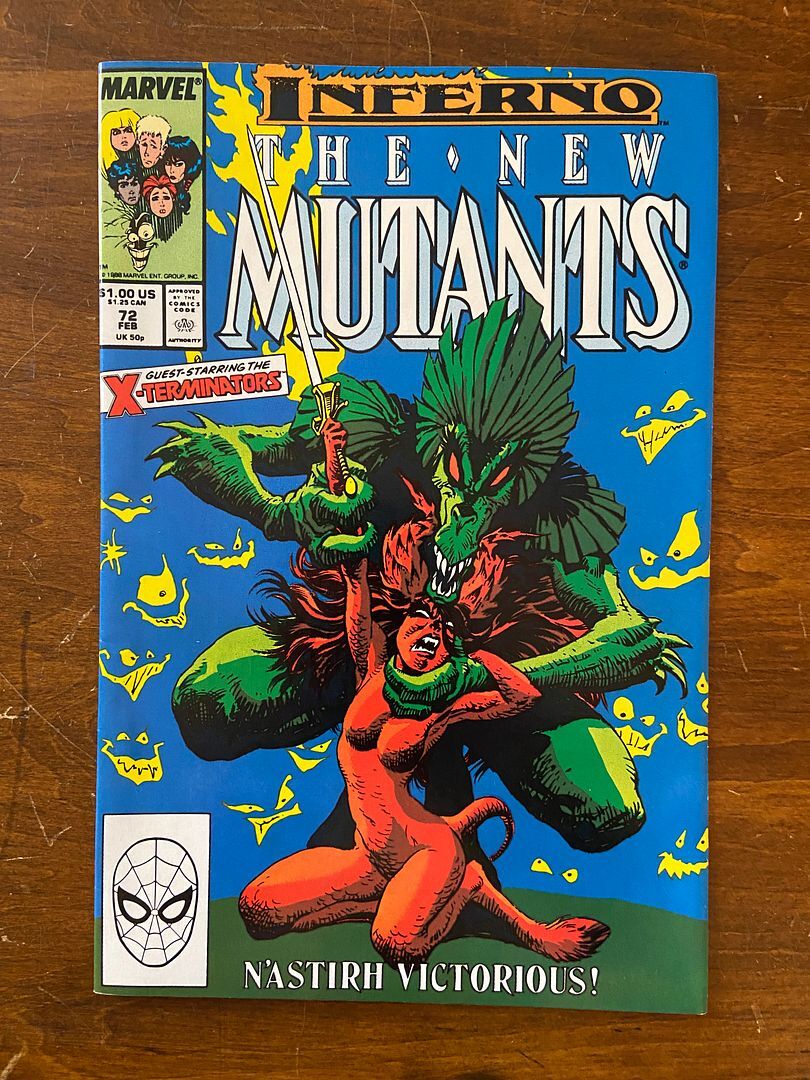 NEW MUTANTS #72 (Marvel, 1983) VF | eBay