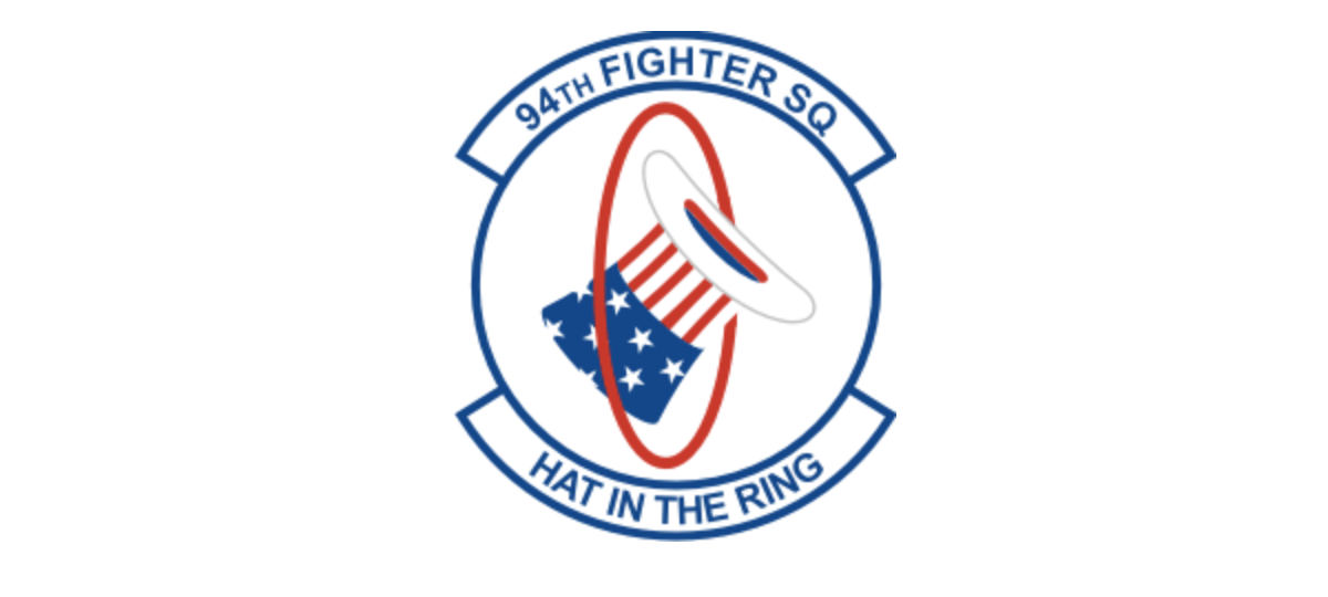 4" air force 94th fighter squadron hat in the ring sticker decal usa ...